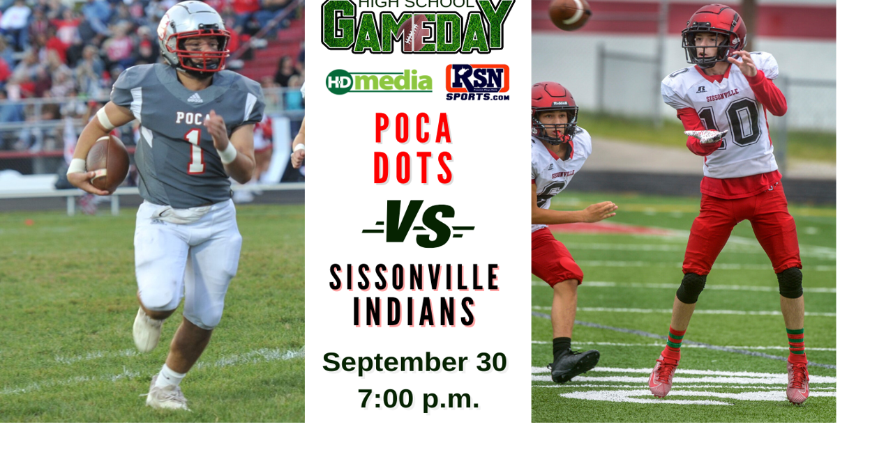 Poca Dots vs. Sissonville Indians: Sept. 30, 2022 | HD Media+ ...