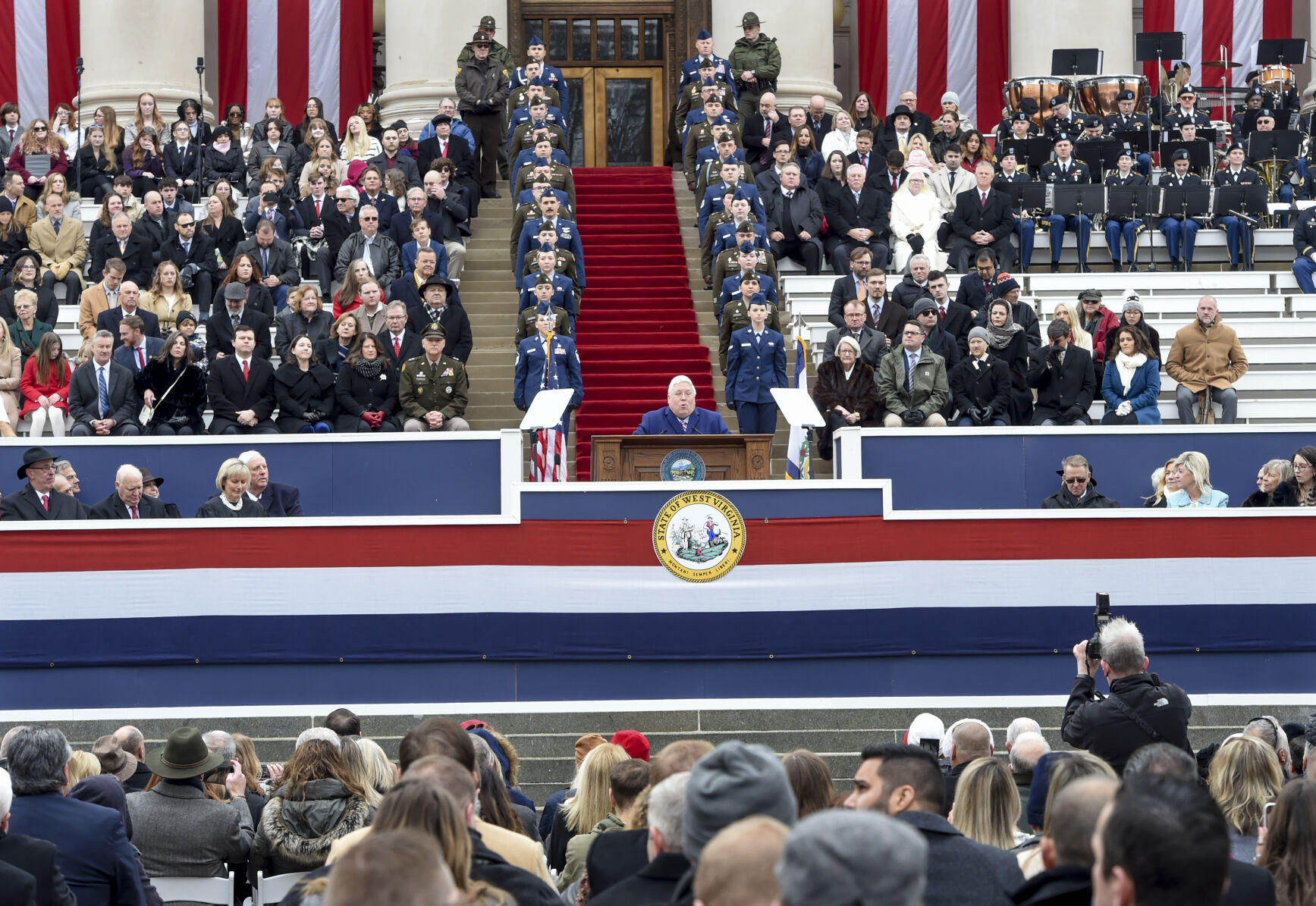 Photos: Inaugural ceremony, parade for Gov. Patrick Morrisey ...