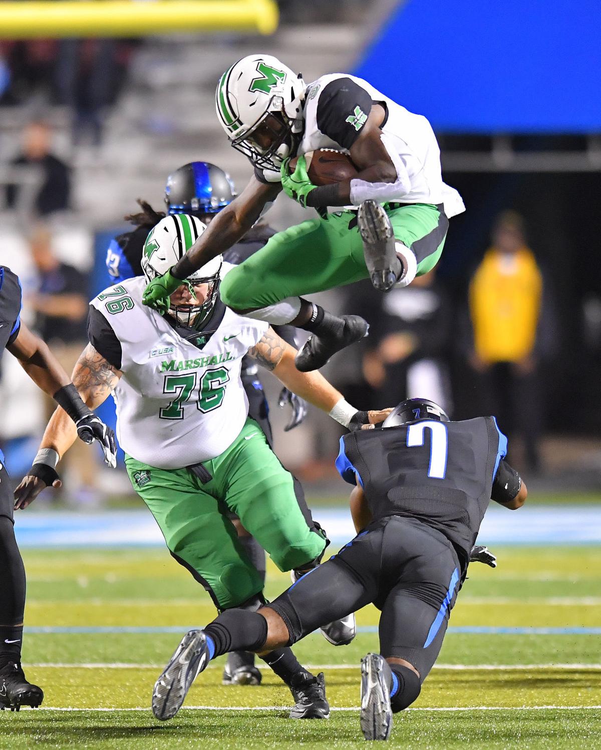 Derek Redd: Marshall's Tyler King lends a helping hand | Derek Redd ...