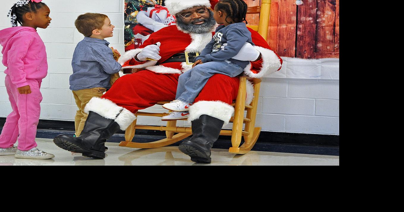 Jestin Gilliard, Santa Q, spreads cheer in Charleston, WV | Kanawha ...