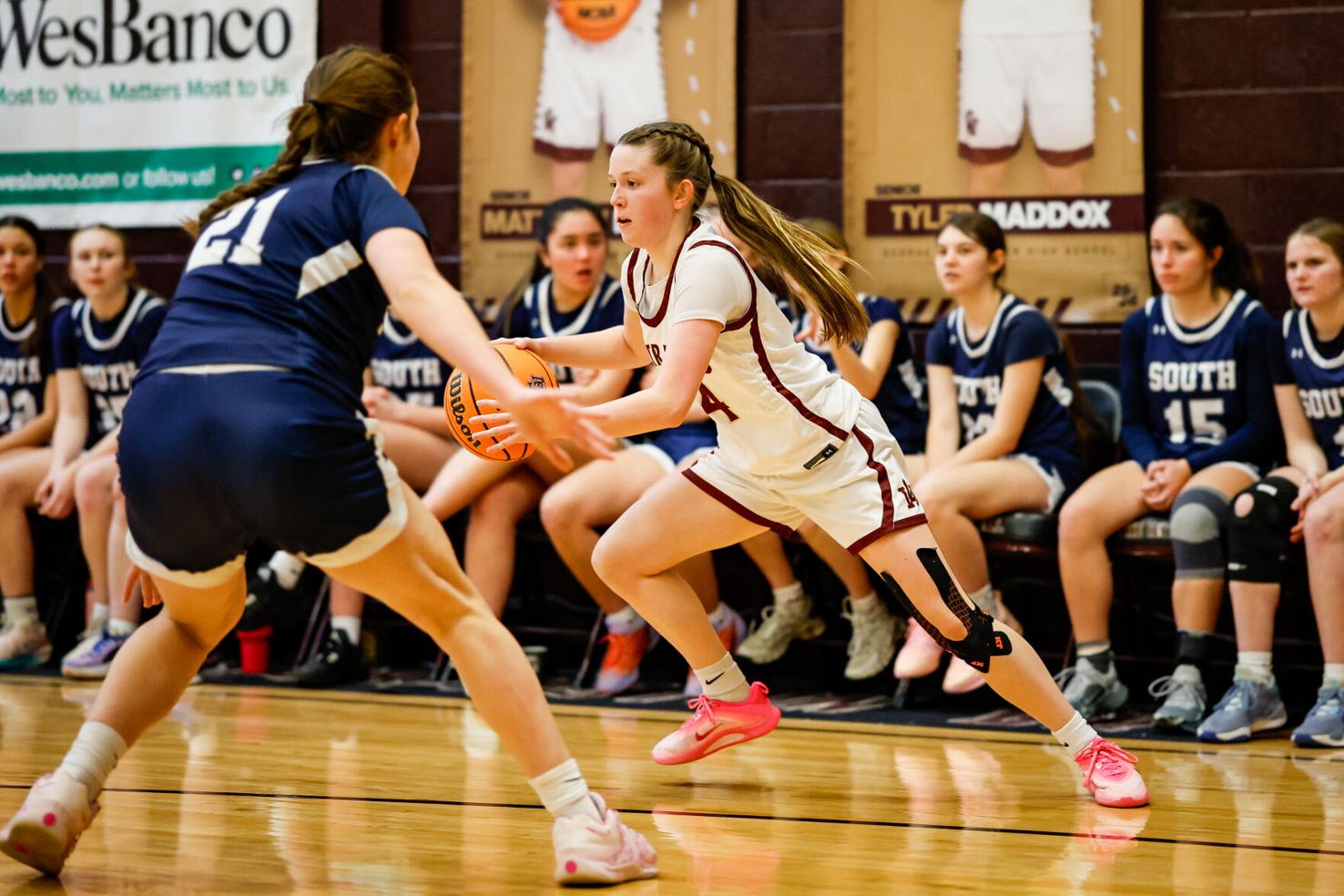 Mattie Sosebee moves towards the basket.jpg | | wvgazettemail.com