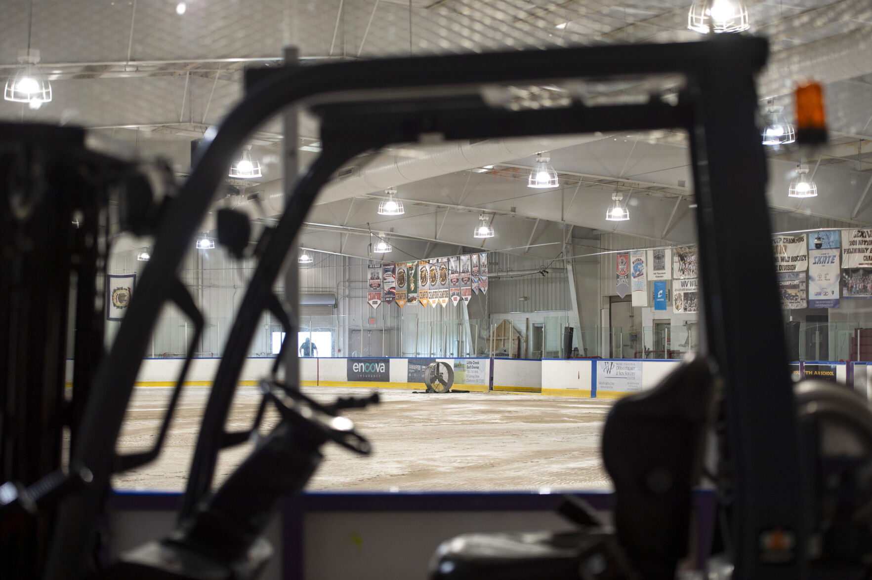 South Charleston ice rink summer maintenance, Charleston, WV | Kanawha ...