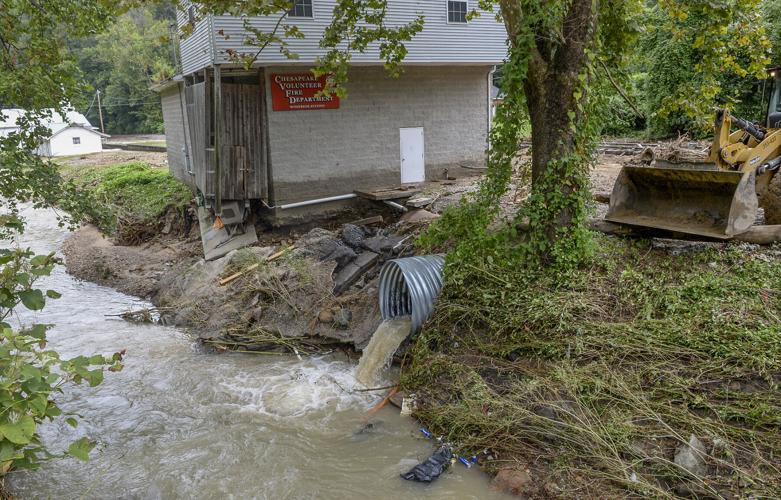 Winifrede residents begin cleanup following flash flooding | Kanawha ...