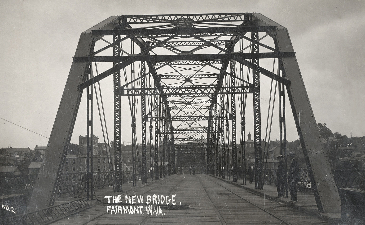 Vintage WV: Fairmont's Low Level Bridge | Vintage West Virginia ...