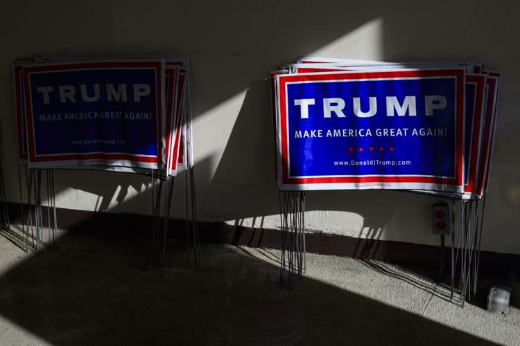 PHOTOS: Trump campaign opens shop in Charleston | Politics ...