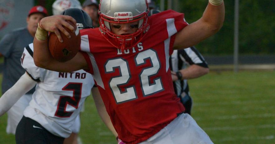 Prep football: Poca grabs 'The Barrel' in romp over Nitro | Football ...