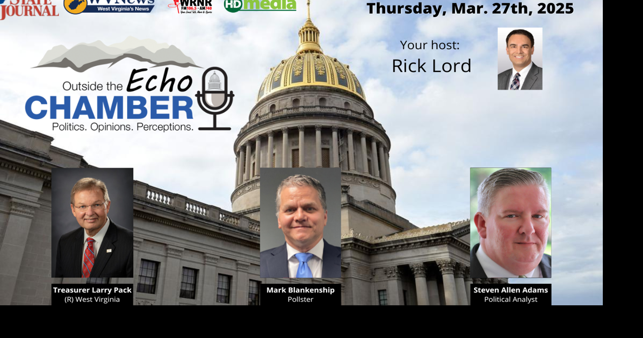 Outside the Echo Chamber, Mar. 27, 2025: Treasurer Larry Pack, Mark ...