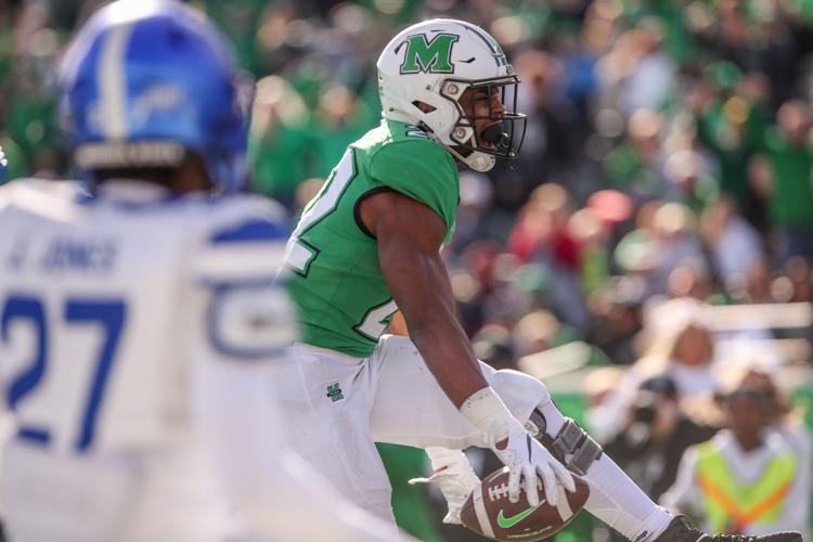 Marshall football: Herd caps regular season with 28-23 comeback win ...