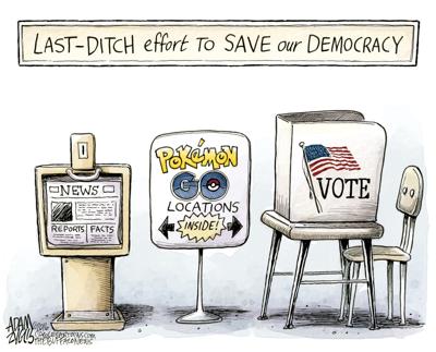 Daily Mail cartoon: July 26, 2016 | Opinion | wvgazettemail.com