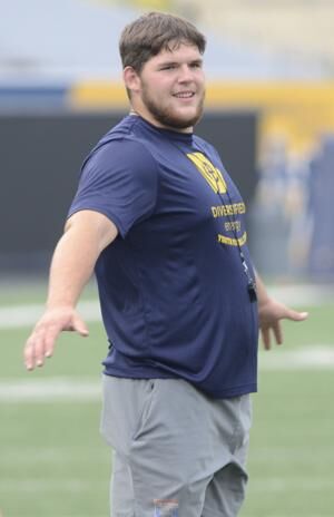 Zach Frazier receives 2 preseason All-American honors | Blue Gold News ...