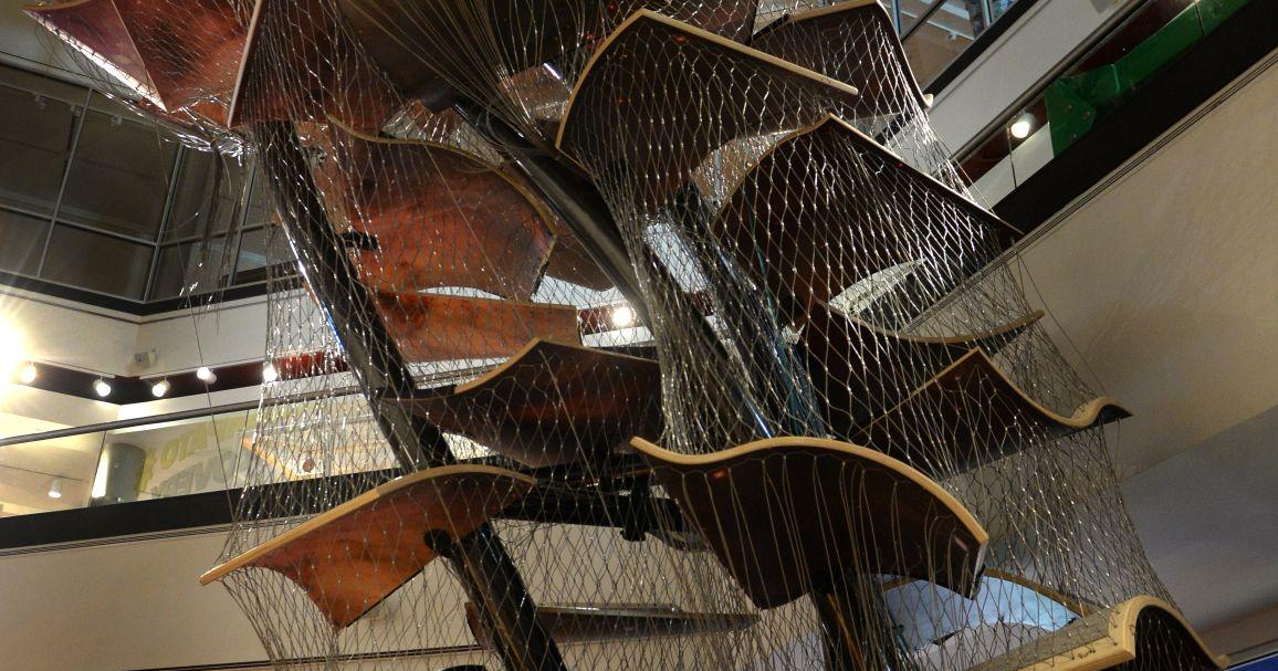 New Clay Center sculpture a climbable memorial | Life & Arts ...