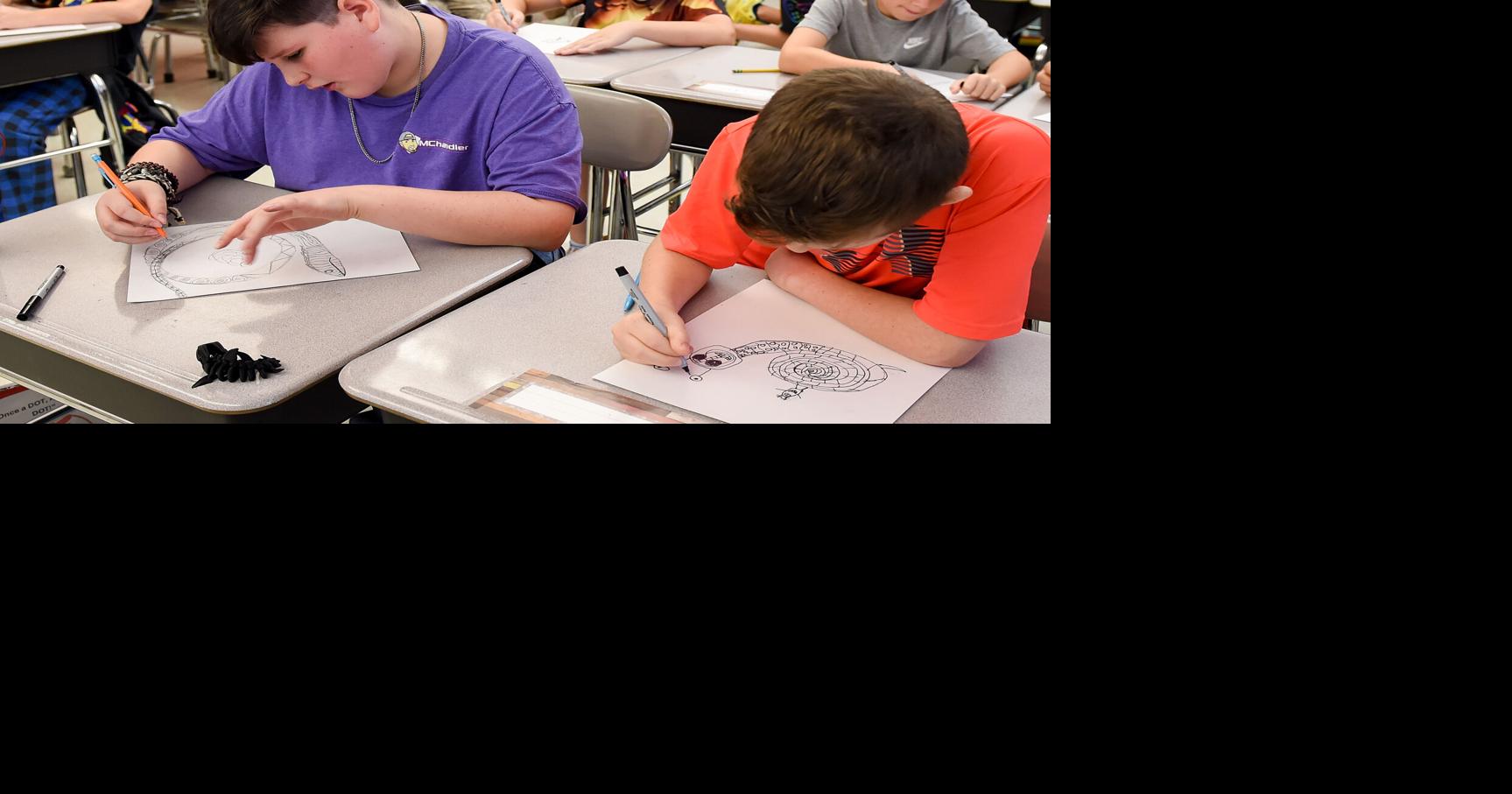 Artcart at Poca Elementary | | wvgazettemail.com