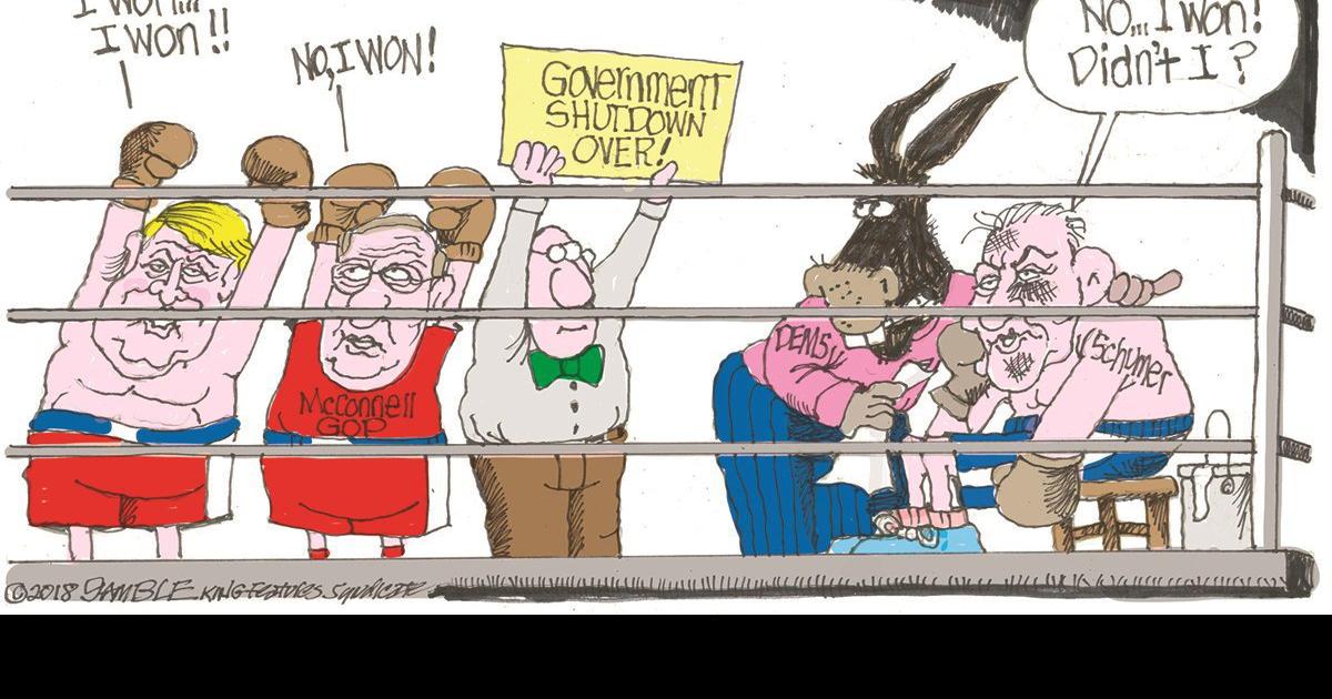 Daily Mail cartoon: January 27, 2018 | Editorial Cartoon ...