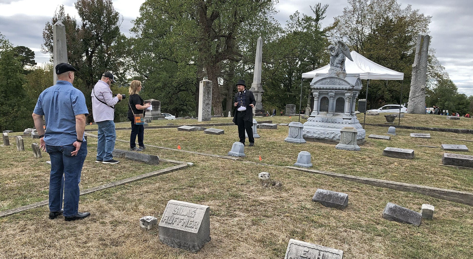 Living history at Spring Hill Cemetery, Charleston, WV | Kanawha Valley ...