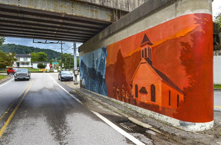Malden gets history-centered mural by artist Blake Wheeler | Kanawha ...