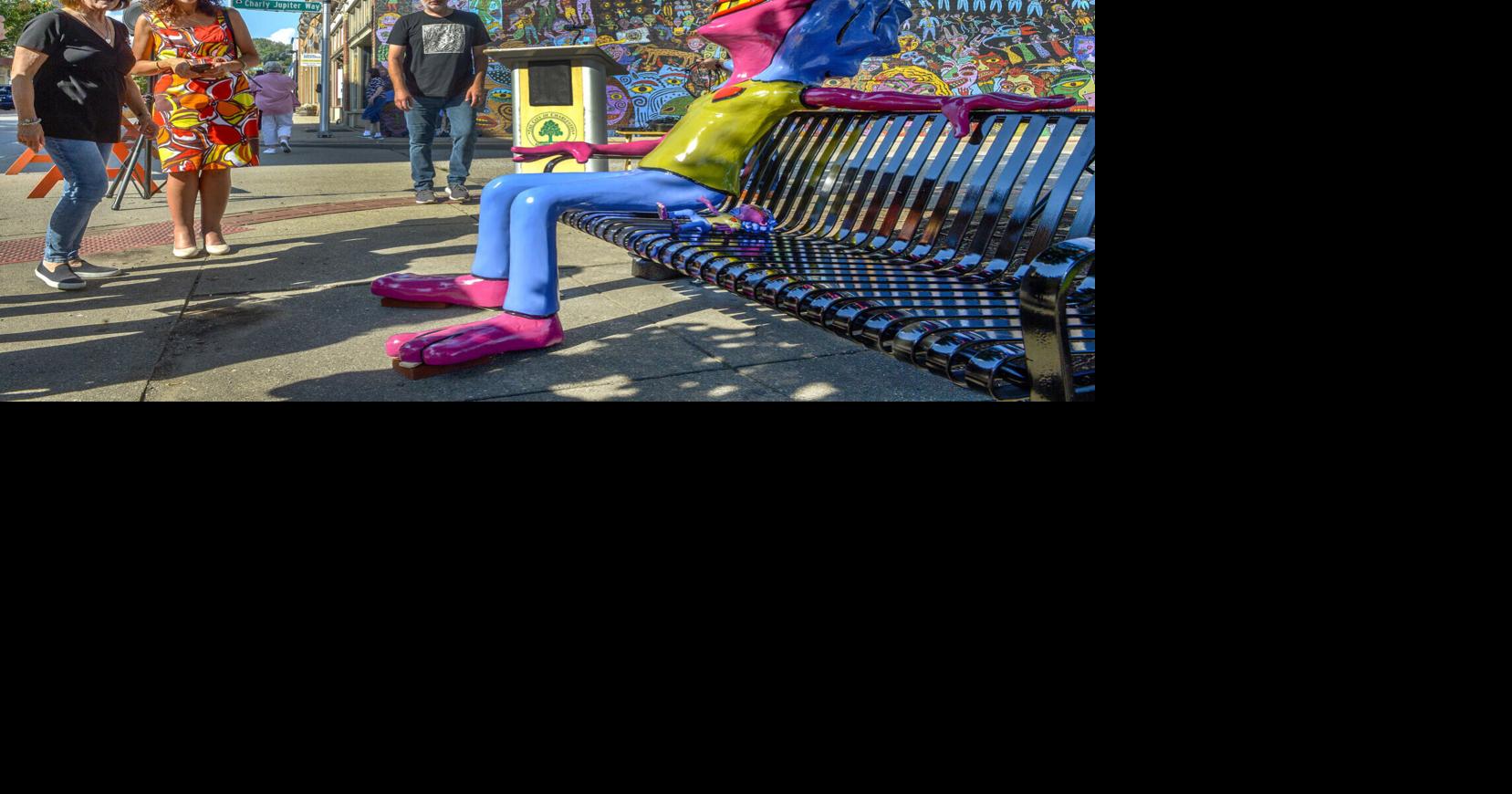 PHOTOS: City of Charleston unveils bench honoring Jupiter Hamilton ...