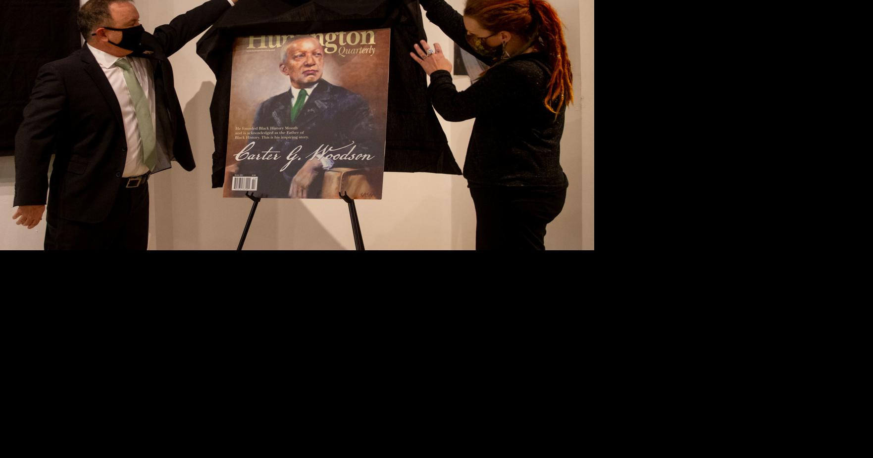 Portrait of 'The Father of Black History' Carter G. Woodson unveiled at ...