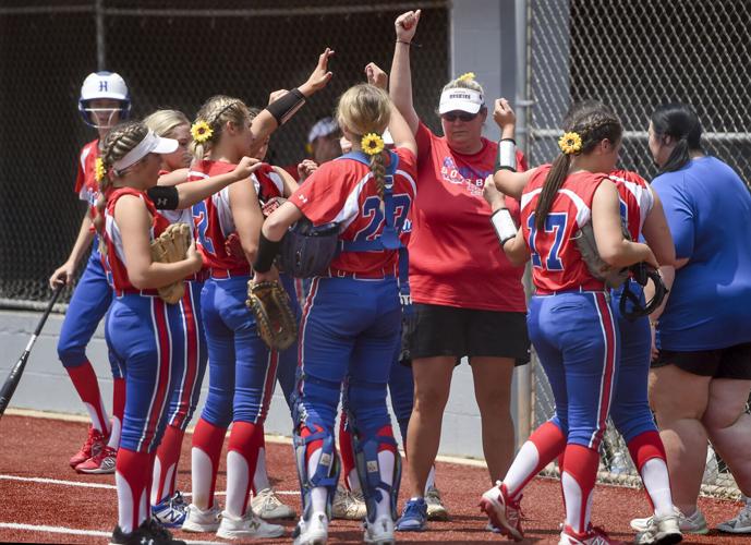 Prep softball state tournament: Hoover starts title defense with win ...