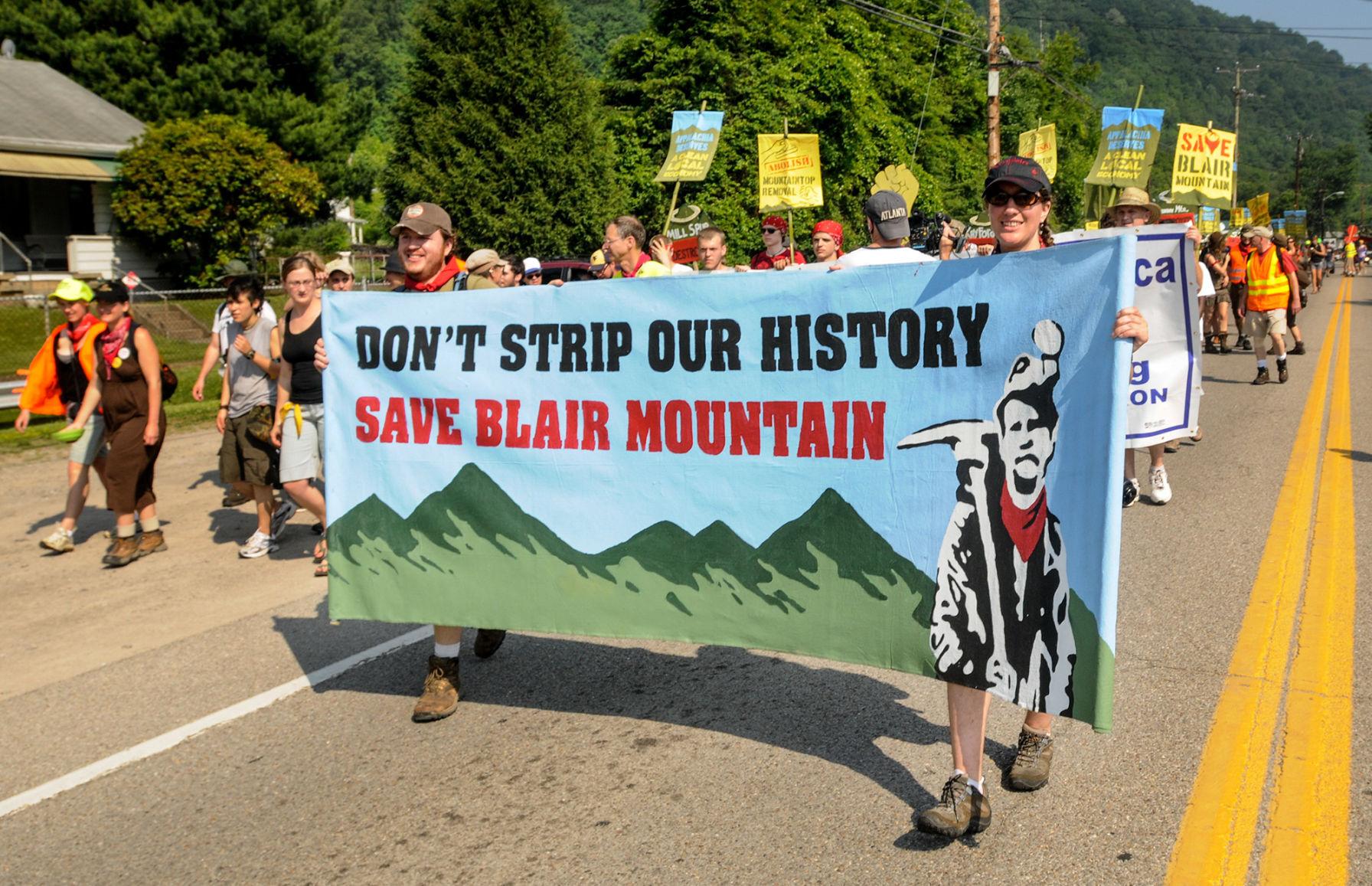 How Blair Mountain became a coalfields crusade | Daily Mail Features ...