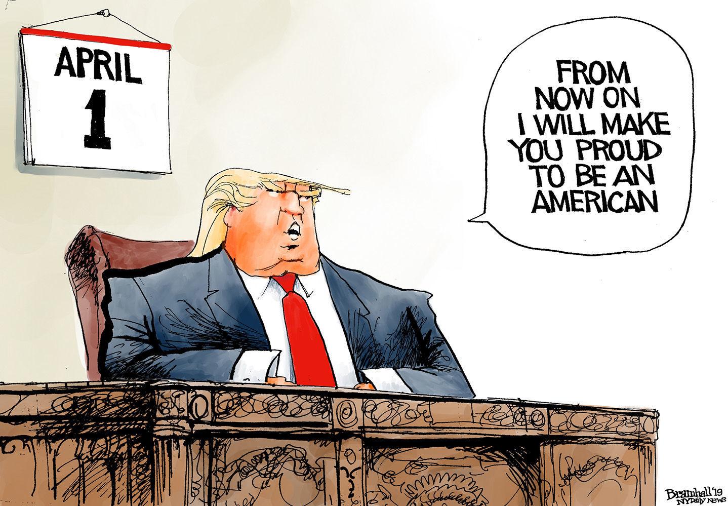 Gazette cartoon: April 2, 2019 | Editorial Cartoon | wvgazettemail.com