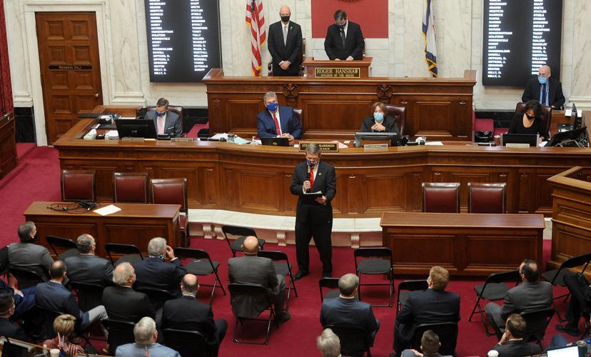 WV House of Delegates convenes in orderly, masked fashion | Legislative ...