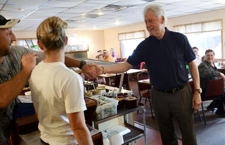Bill Clinton sees protesters in Logan, adoration in Charleston ...
