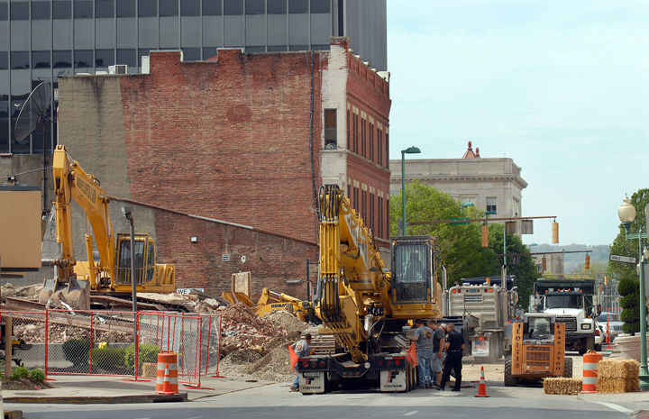 Rose City Press building reduced to rubble | News | wvgazettemail.com