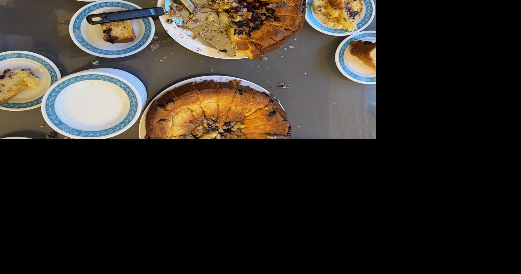 WV Culinary Team: A week of words and flavors: Blueberry Cornmeal Cake ...