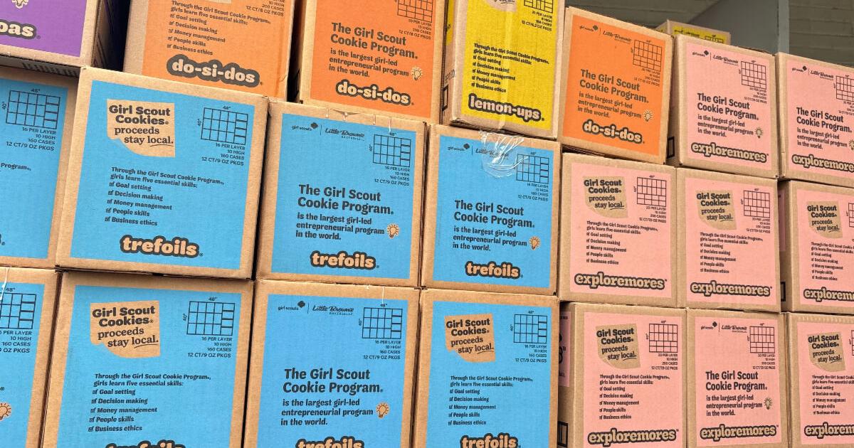Girl Scouts donate 6,500+ boxes of cookies to military families ...