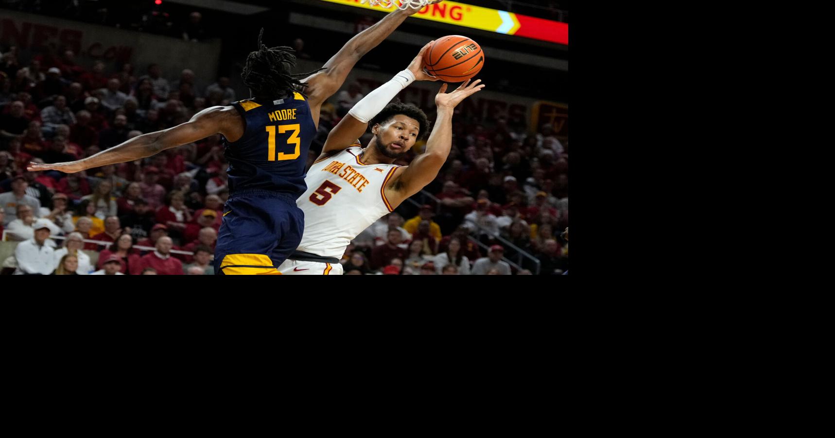WVU men's basketball: Momcilovic's 8 treys lead No. 3 Iowa State past ...