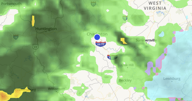 Radar map for West Virginia | | wvgazettemail.com