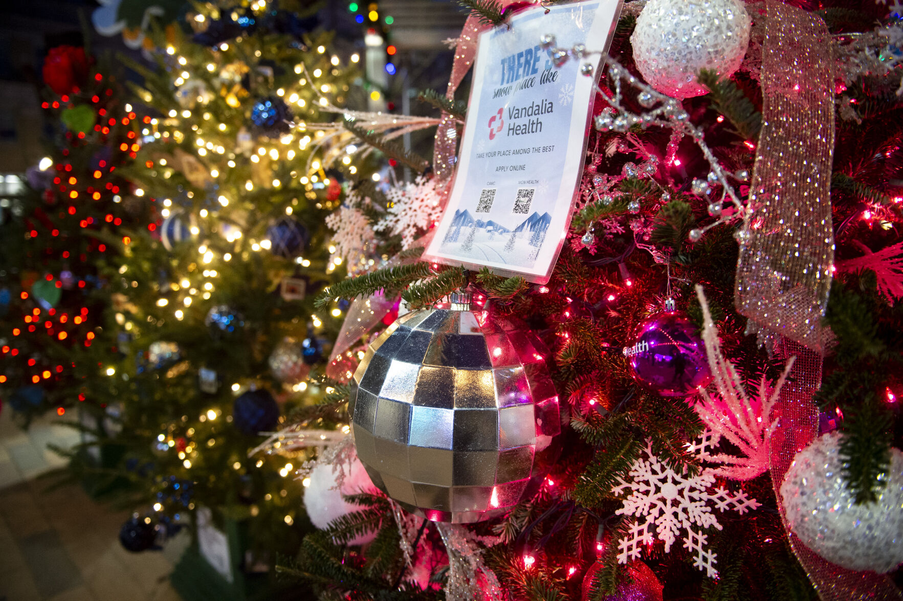 Charleston WV 2025 Holly Jolly Brawley themed trees display | Kanawha ...