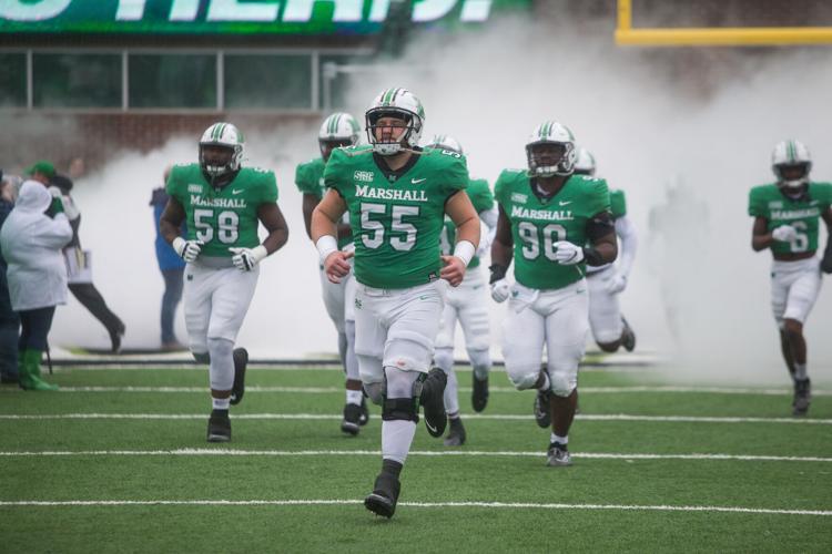 Marshall football notebook: Weather played a factor in play calling ...
