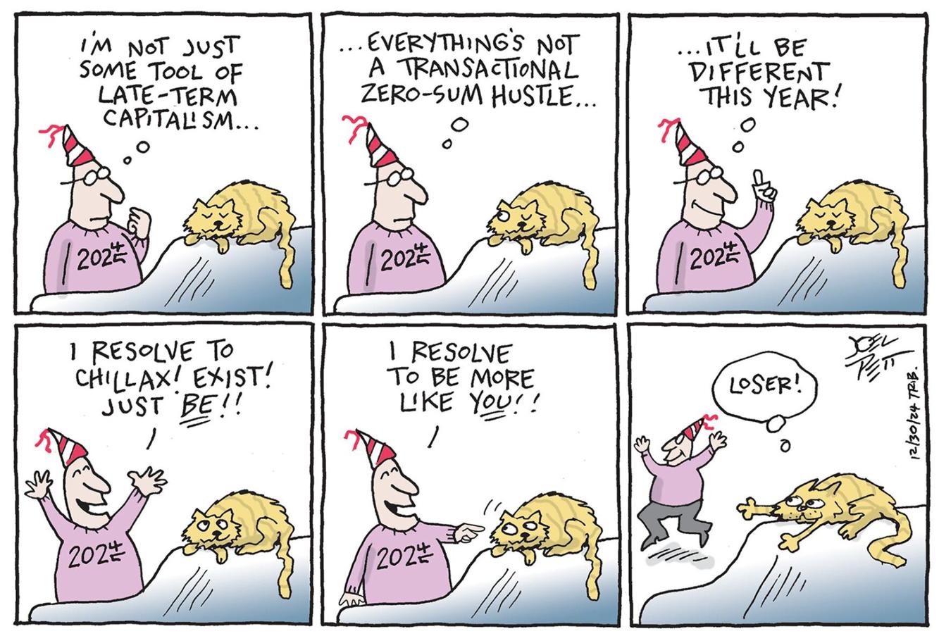 Gazette-Mail cartoon: January 1, 2025 | Editorial Cartoon ...