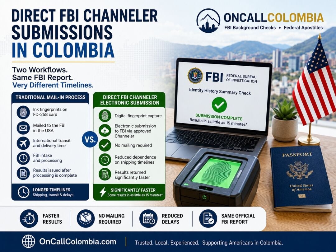 OnCallColombia Becomes First Provider in Colombia to Offer Direct FBI ...