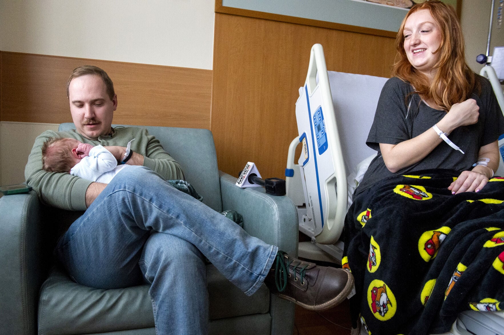 Sam Paxton, 2026 New Year's Day baby at CAMC, Charleston WV | Kanawha ...