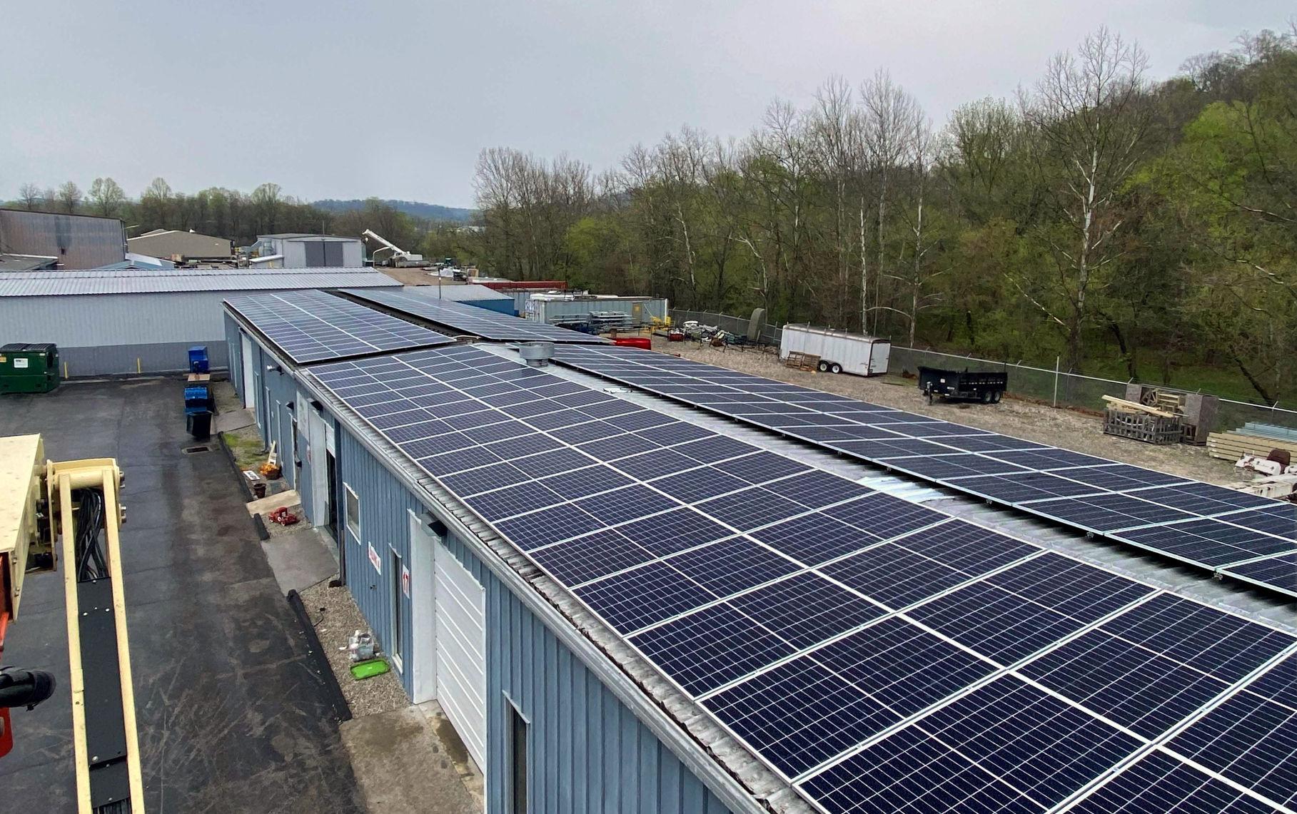 Solar contractor helping ignite Nitro power conversion | Daily Mail ...