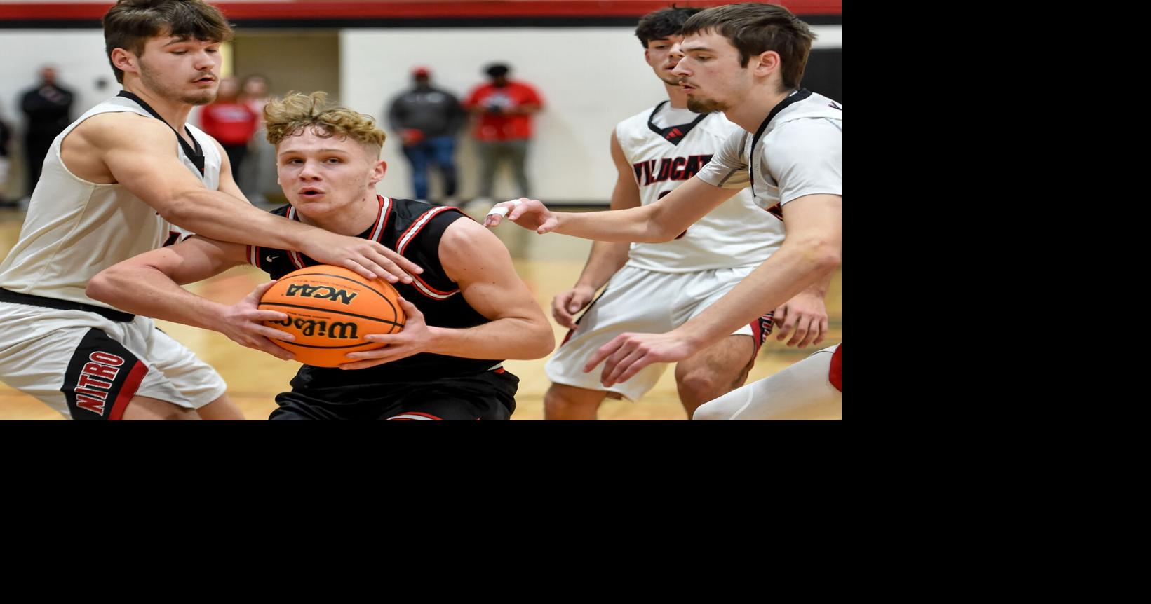 Nitro Wildcats out-run St. Albans Red Dragons, 75-55 | Boys Basketball ...