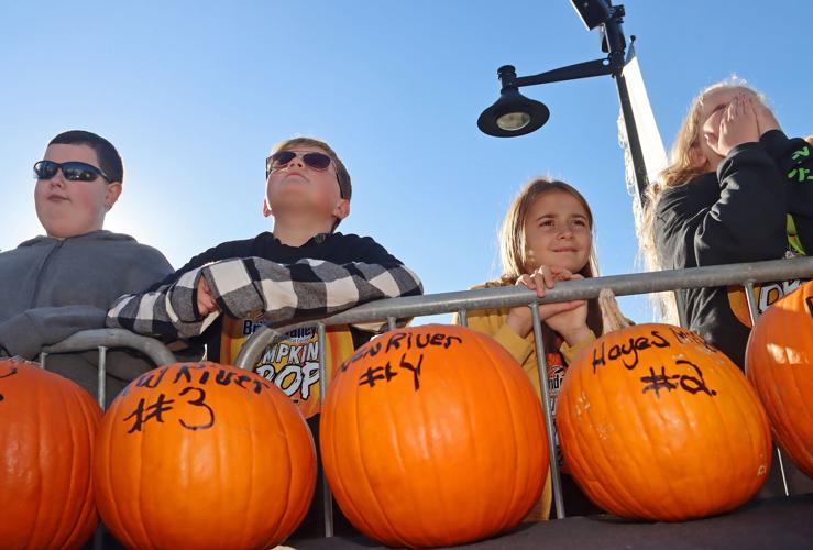 WV students protect gourds from gravity at 2025 Pumpkin Drop ...