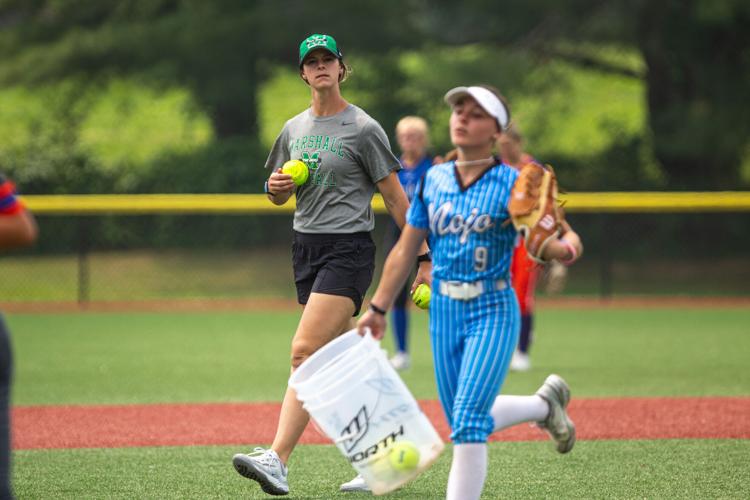 Prep softball: Prospects try to impress college coaches at Zerkle camp ...