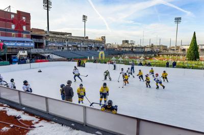 Public ice skating at GoMart Park in Charleston, WV | Kanawha Valley ...