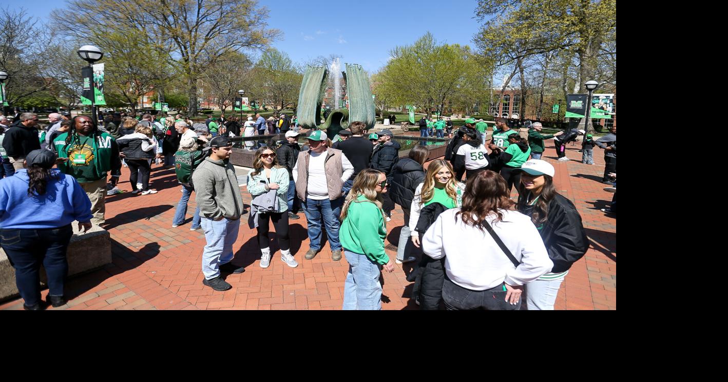 Marshall conducted its annual spring fountain ceremony | Marshall ...