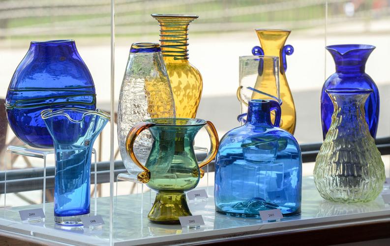 A gift of glass: Blenko collector donates commemorative birthday pieces ...