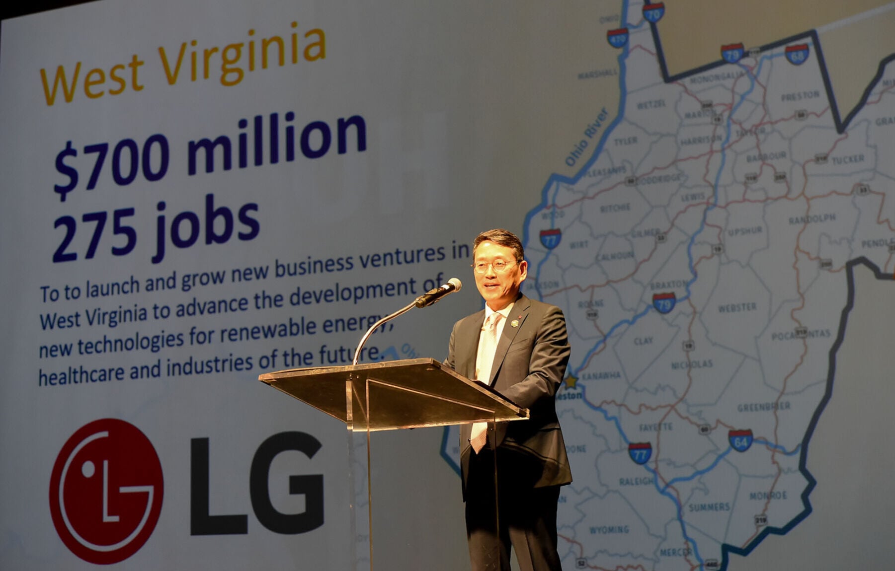 Korean electronics manufacturer LG to receive WV jobs loans | Business ...