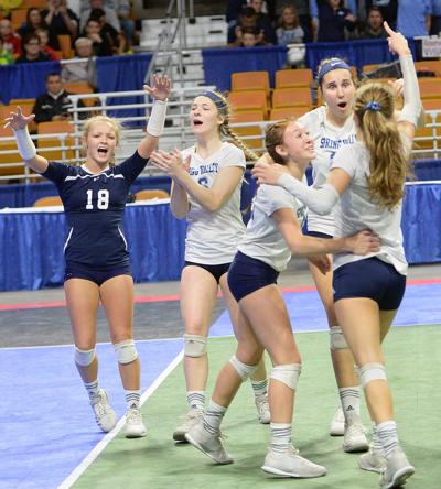 State volleyball tournament: Spring Valley avenges regional loss to ...