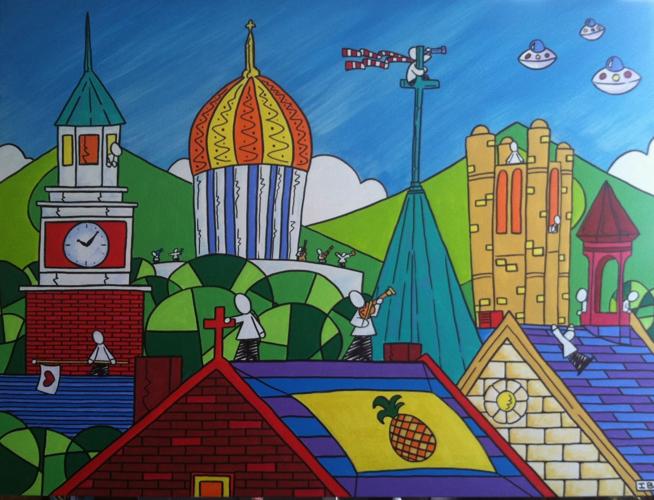 Artist Ian Bode rediscovers, narrates his hometown | Arts Entertainment ...