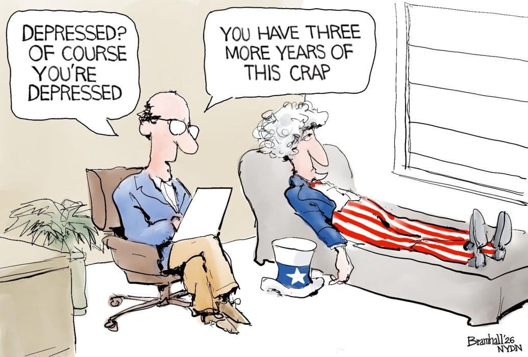 Gazette-Mail cartoon: January 27, 2026 | Editorial Cartoon ...