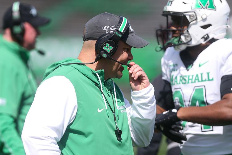 Marshall plays 2025 spring football game in front of 10,000 | Marshall ...