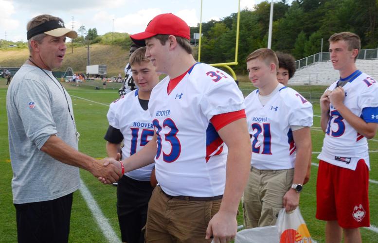 Herbert Hoover, Elkview football teams meet New Orleans Saints | News ...