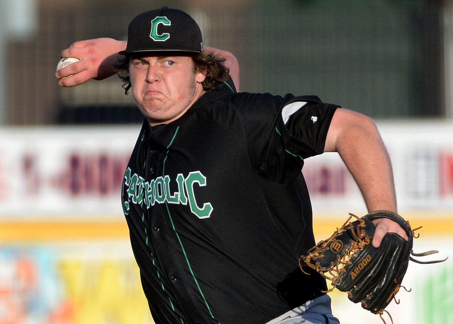 Baseball state tournament: Combs pitches Charleston Catholic past ...